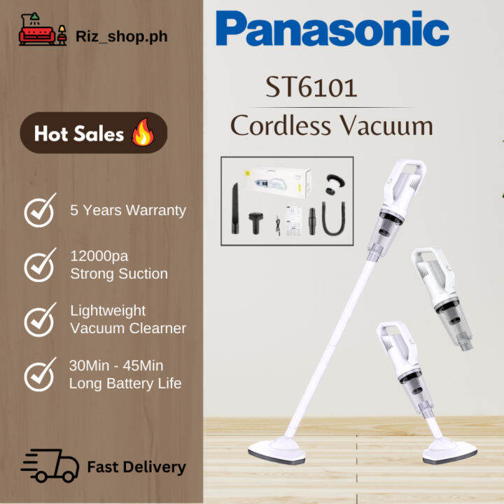 ♨PHILIPS Vacuum ST6101 High Suction Power Wireless Vacuum Cleaner with Rechargeable Wireless ...