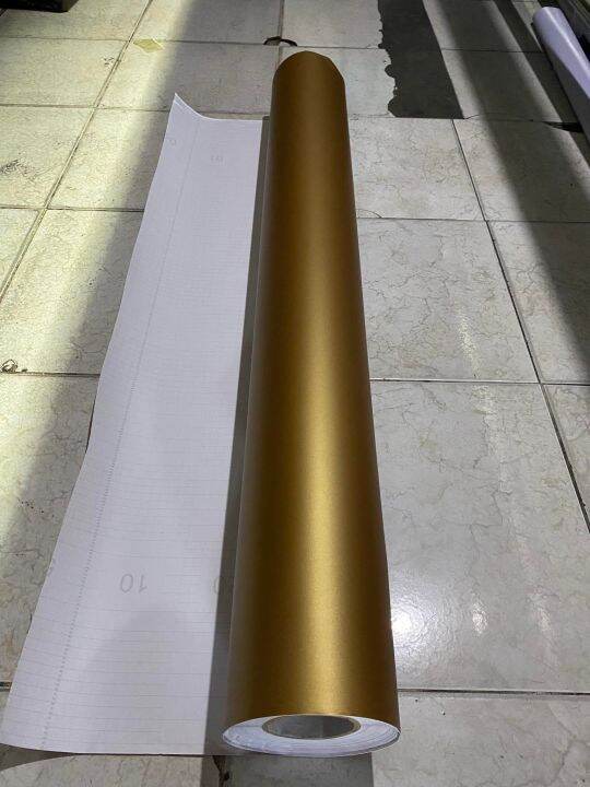 Printable Gold Matte Vinyl Sticker 4ft x 1meter | Lazada PH