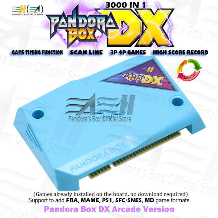 2021 Pandora Box DX 3000 in 1 arcade jamma board VGA CGA HDMI ...