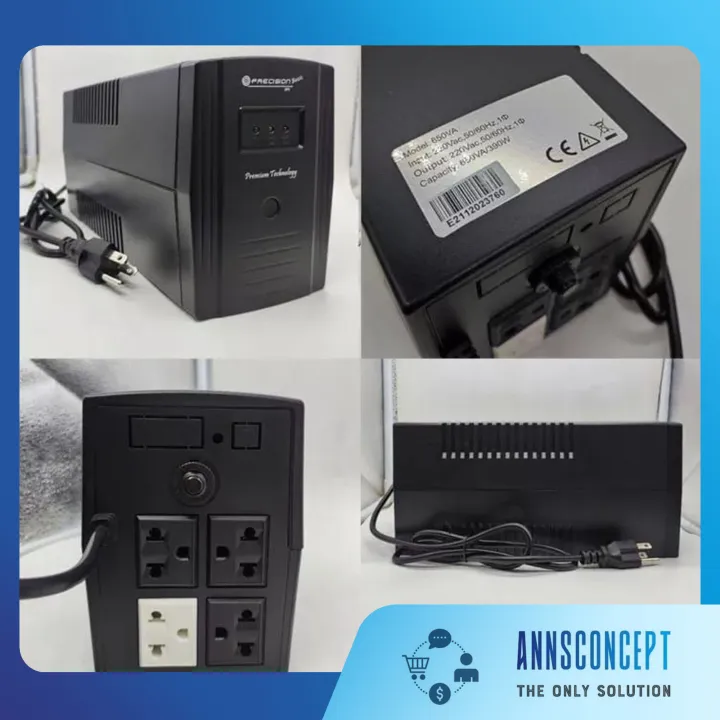 Annsconcept - UPS Precision 650va Basic with LCD Display | Lazada PH