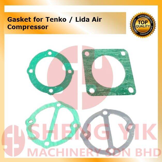 Shengyik Original Tenko / Lida Air Compressor 2hp 3hp Head Gasket ...