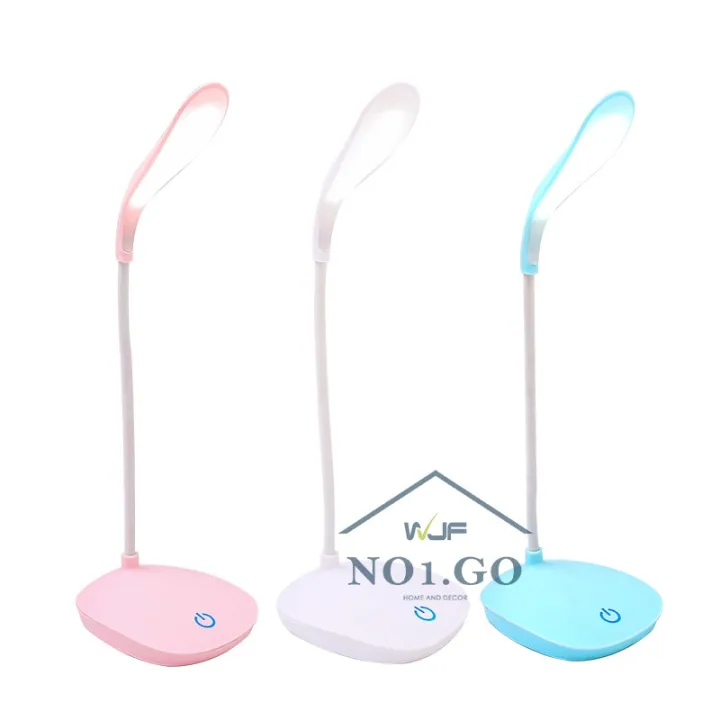 No1.go Table Lamp LED Stand Desk Lamp Rechargeable 3 levels brightness ...
