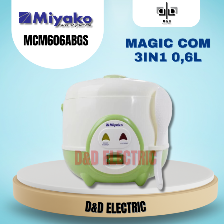 RICE COOKER 3in1 MAJIK KOM MIYAKO MCM606ABGS MAGICCOM MEJICOM PENANAK ...