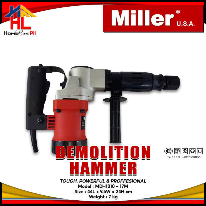 Miller Demolition Hammer 17mm | Lazada PH