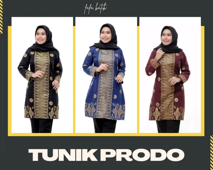 Baju Batik Tunik Prodo Asanti - Tunik Batik Prodo Asanti Kekinian ...