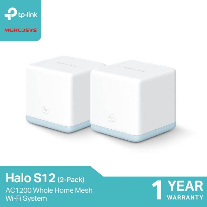 ลดราคา Mercusys Halo S12 (Pack-2) Mesh WiFi สุดคุ้ม ในราคาประหยัด ขยาย ...