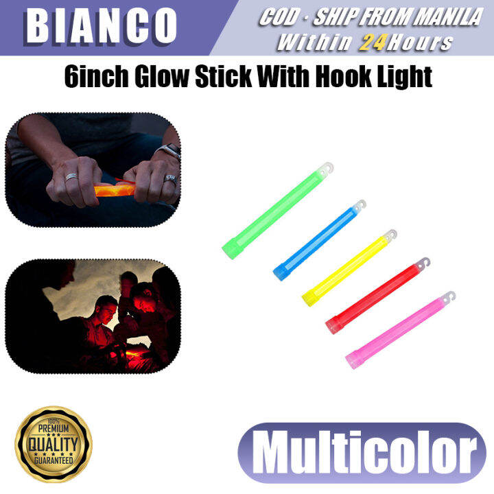 6inch Multicolor Glow Stick Camping Emergency Chemical Light Sticks ...