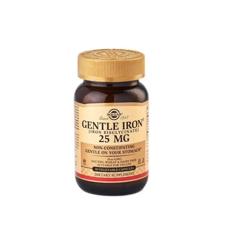 Solgar Gentle Iron 25mg 90 Capsules | Lazada PH