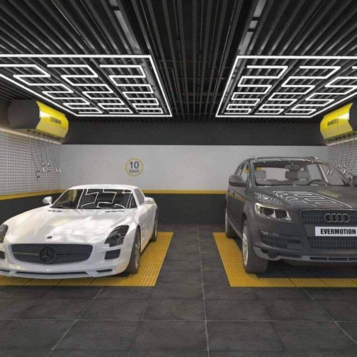 Car Detailing Color Honeycomb Hexagon/ PANEL LIGHTS / WARM OUTER RING ...