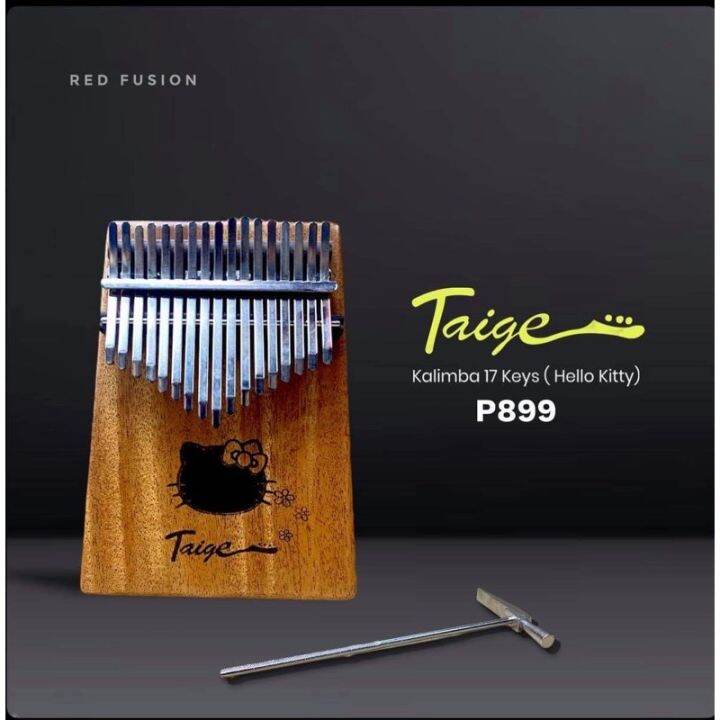 Taige Kalimba 17 Keys(Hello kitty) | Lazada PH