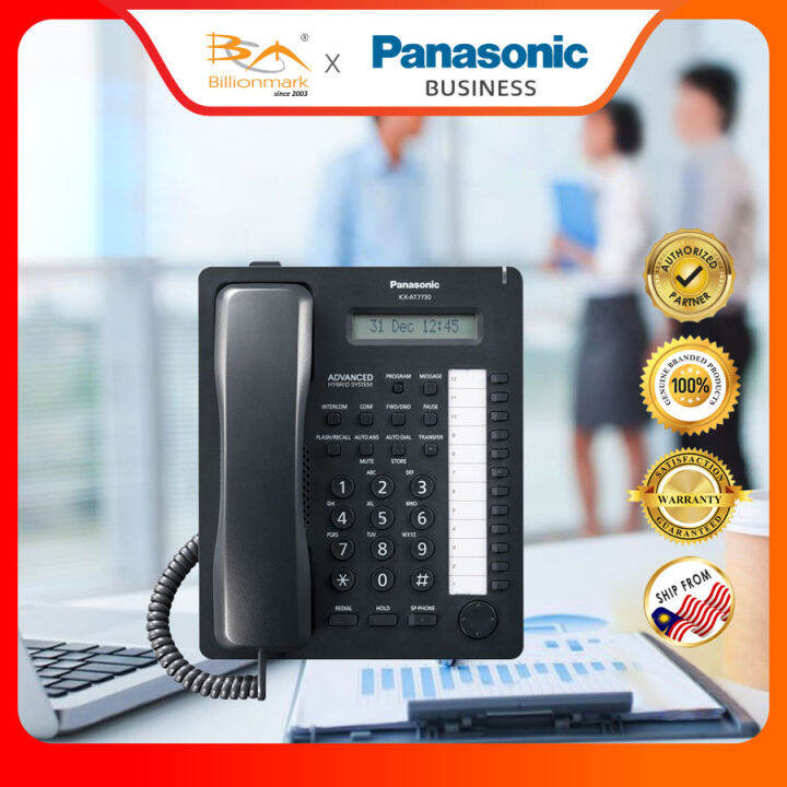 Panasonic Proprietary Analogue KX-AT7730 KX-T7730 Display Speaker Phone Caller ID Display Office ...