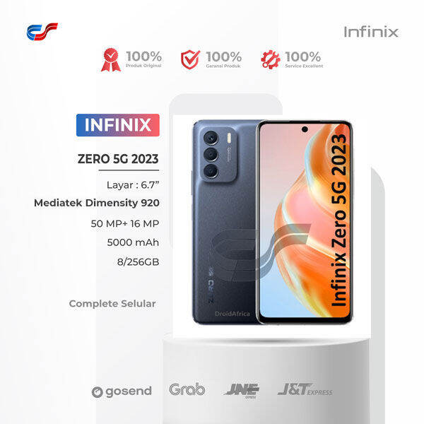 Infinix ZERO 5G 2023 8/256GB - Mediatek Dimensity 920 5000mAh Garansi Resmi | Lazada Indonesia