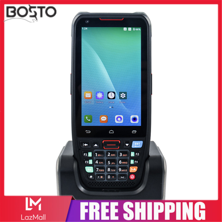 Handheld POS Android 10.0 PDA Terminal 1D/2D/QR Barcode Scanner with ...