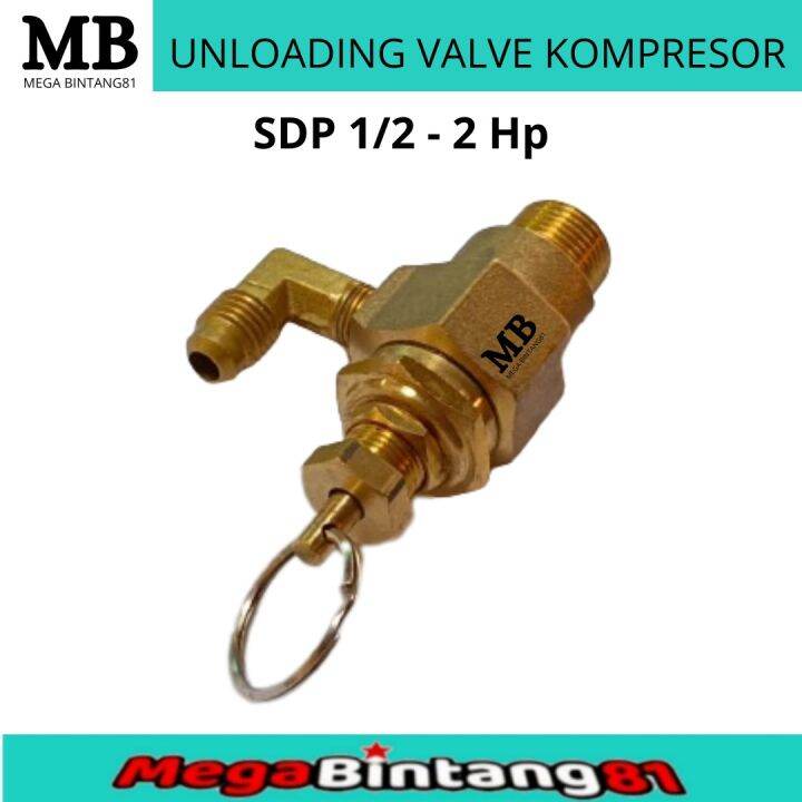 unloading valve kompresor SDP 1/2 hp - 2 hp | Lazada Indonesia
