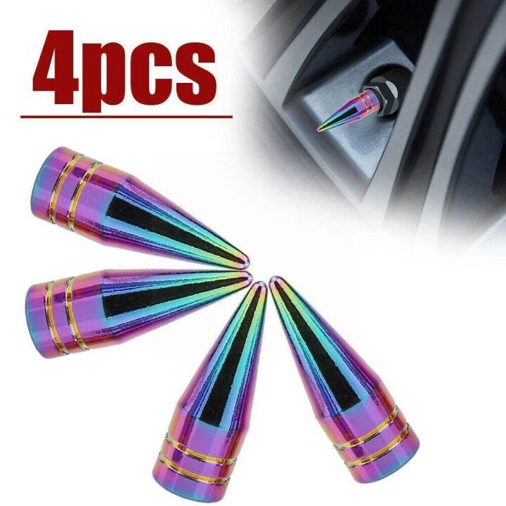 【ร้อน】32มม. รถยนต์สากล Neo Spikes Bike Moto ยางรถจัดแต่งทรงผมฝาครอบล้อ ...