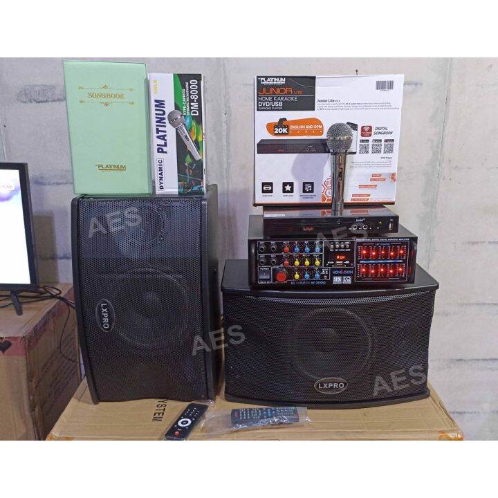 Videoke Karaoke Set with Free Mic Platinum Junior Lite + Homevision ...