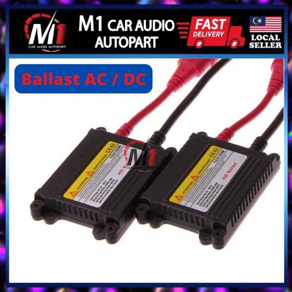 【Ready Stock】Car Hid Ballast Ultra Thin AC DC 12V 35W Hid Ballast, 250 ...