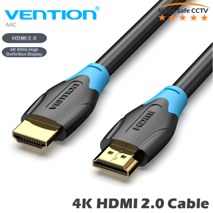 Vention 1M/1.5M/2M/3M/5M/10M/15M HDMI 2.0 3D 4K 60Hz HDMI Cable High ...