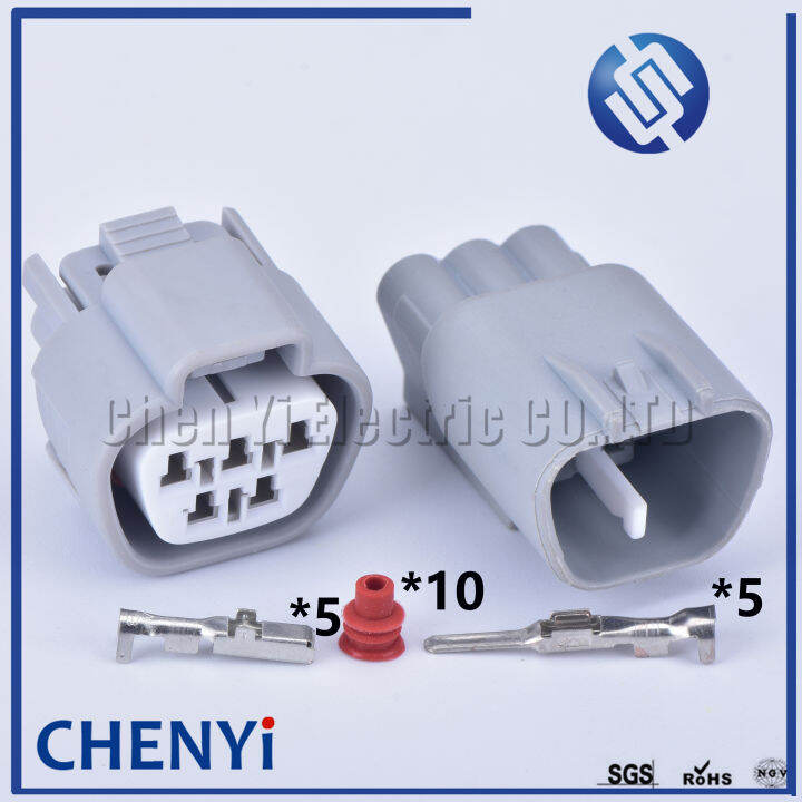 5 Pin way male or female fog turn signal plug 6189-0504 6188-0327 ...