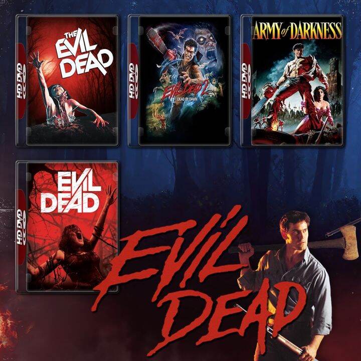 The Evil Dead ผีอมตะ ภาค 1-4 DVD Master พากย์ไทย | Lazada.co.th