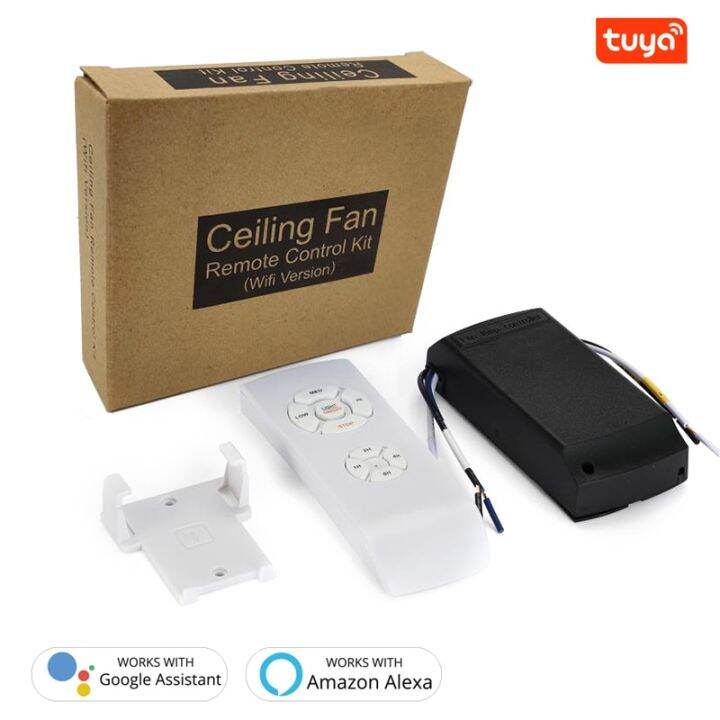 Tuya WIFI Smart Ceiling Fan Controller Light Tuya/smart Life APP Speed ...