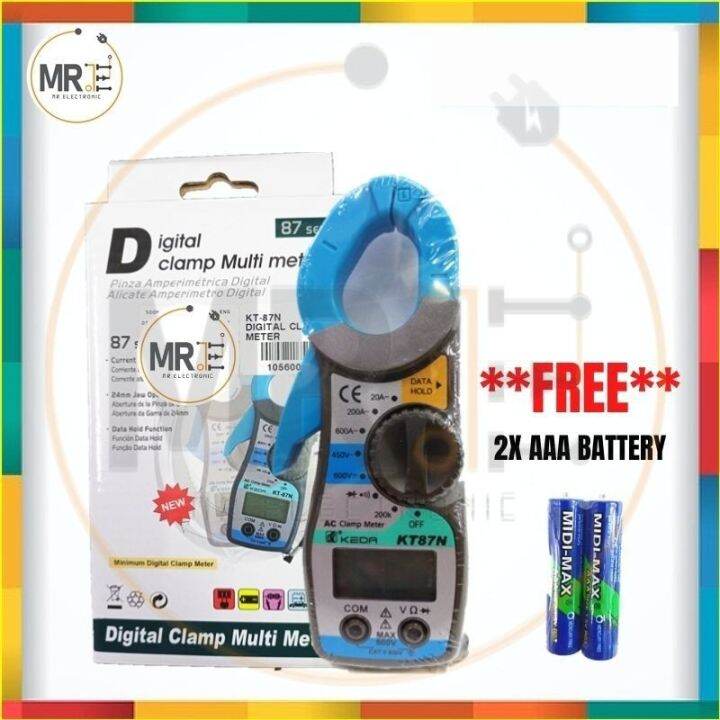 DIGITAL CLAMP MULTI METER KT-87N READYSTOK | Lazada