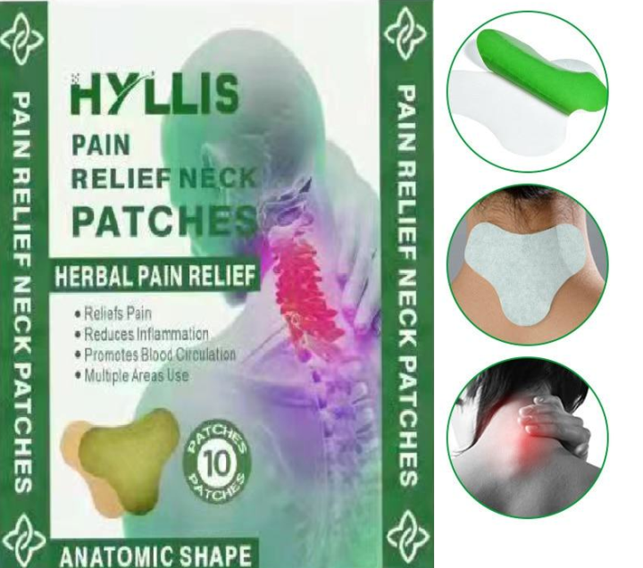 Neck Patch 10patches Stiff Neck Patch Pain Reliever Shoulder Back Knee ...