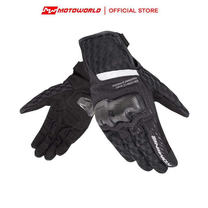 KOMINE Men's Motorcycle Mesh Gloves GK-244 Supreme Protect Cooling Mesh Gloves | Lazada PH