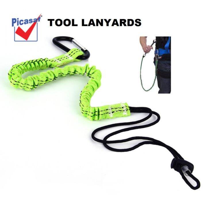 Picasaf Safety Tool Lanyard Wt Clip 90CM - Scaffolding Safety & Fall ...