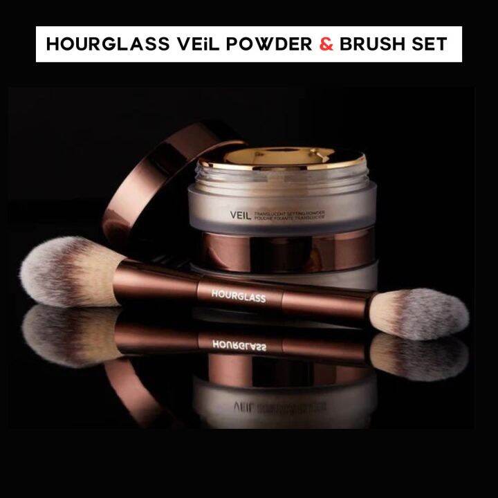 HOURGLASS Veil Powder & Brush Set | Lazada.co.th