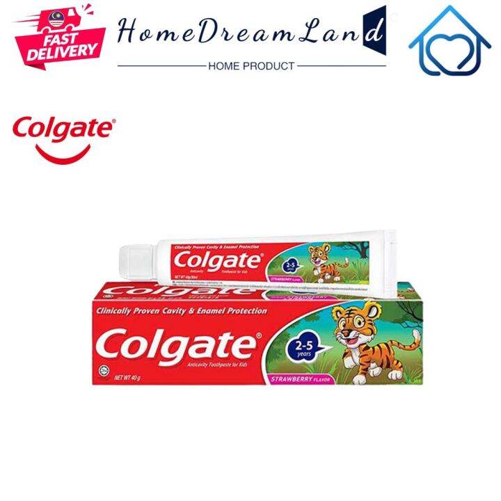 Colgate Kids Tiger Toothpaste 40g | Lazada