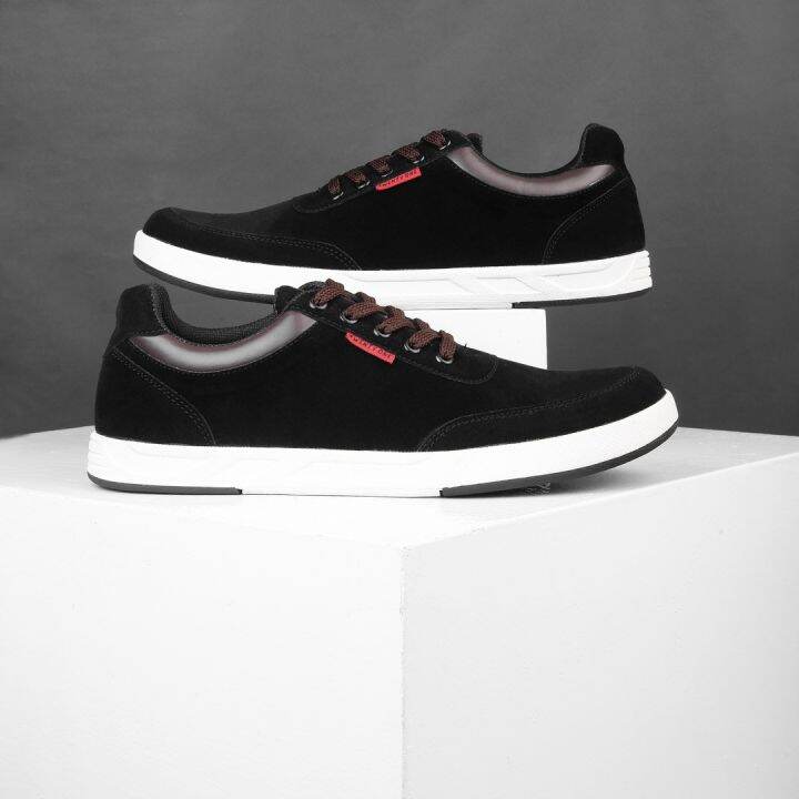 Sepatu pria Hitam Kombinasi Coklat Videl Black Brown Terbaru 2023 Ns Twenty One The Footing Of ...