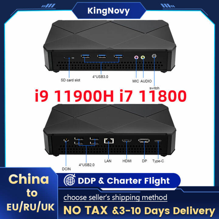 จัดส่งฟรี2023 11TH Gen MINI GAMING PC In Core I9 11900H i7 11800 Win11 ...