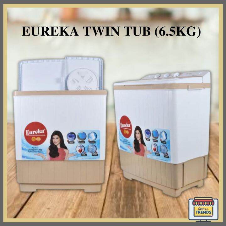 【FAST DELIVERY】 EUREKA TWIN TUB WASHING MACHINE / WASHING MACHINE / EWM ...