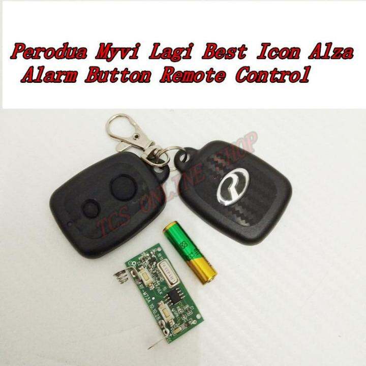 Aftermarket Perodua Myvi Lagi Best Icon Alza Alarm Button Remote ...