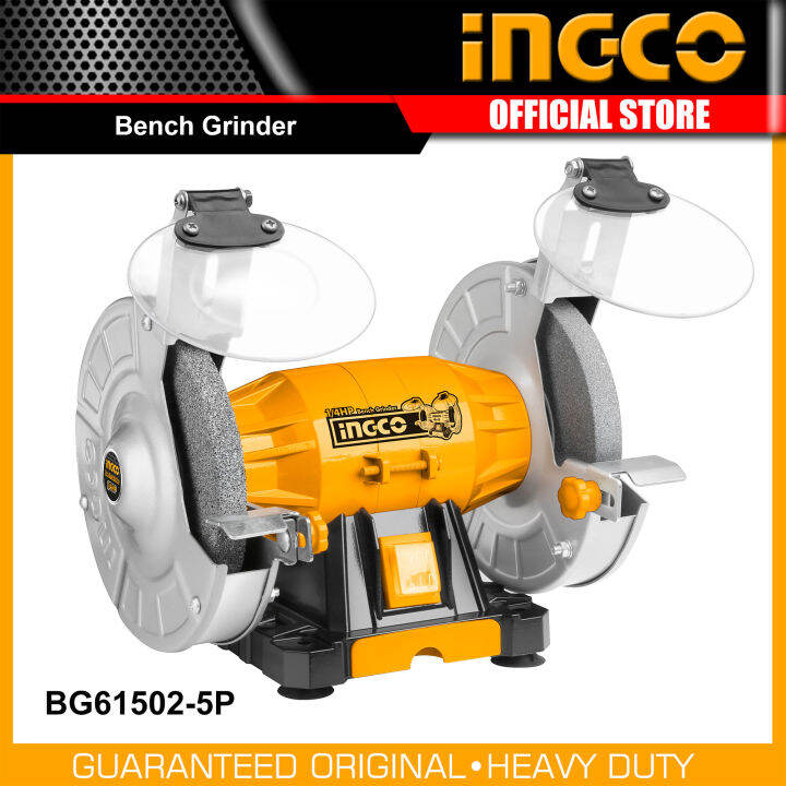 INGCO Electric Bench Grinder 6" 1/4HP BG61502-5P IPT | Lazada PH