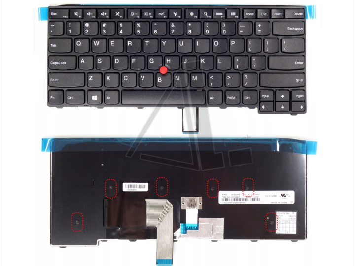 Laptop Keyboard CS13T Thinkpad T440 Thinkpad T440P Keyboard Laptop 6 ...