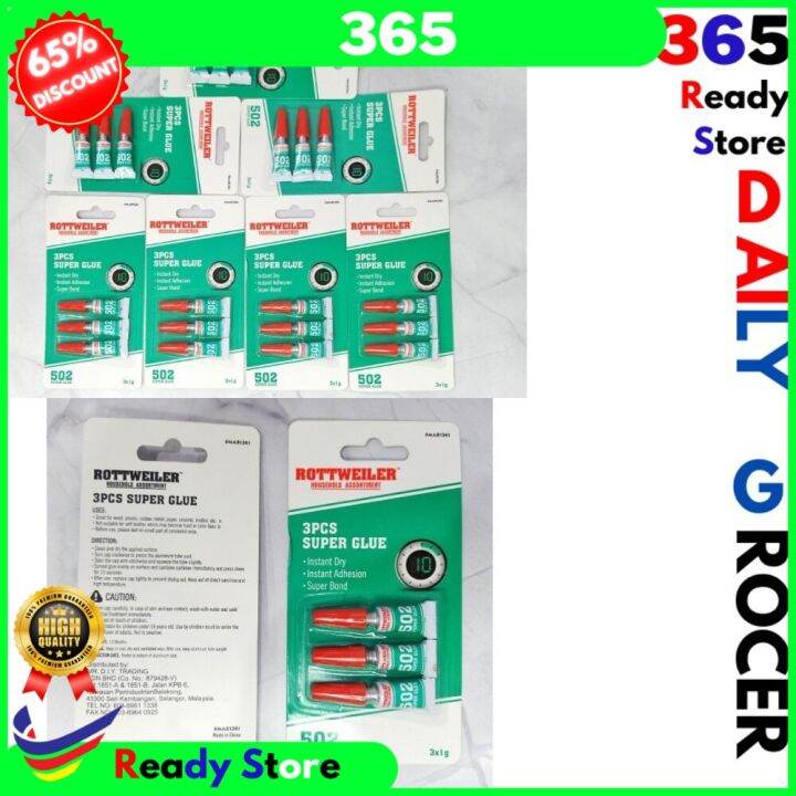 Gam 502 HARDEX Industry Super Glue 3 in 1 Pcs /instant dry / instant ...