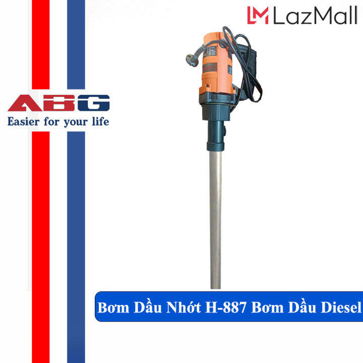 Bơm Dầu Nhớt ABG H-887 Công Suất 1300W Bơm Dầu Diesel Chạy Điện, Dầu Động Cơ Dầu Thủy Lực, Dầu ...