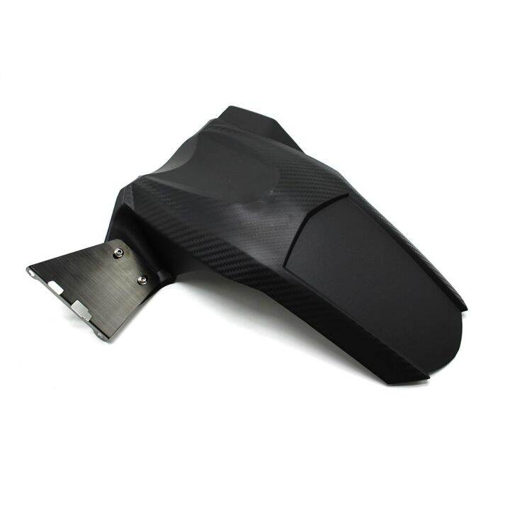 แผ่นบังโคลนหลังสำหรับยามาฮ่า Nmax ตัวยึดระดับ155พื้นผิวคาร์บอนครึ่ง ...