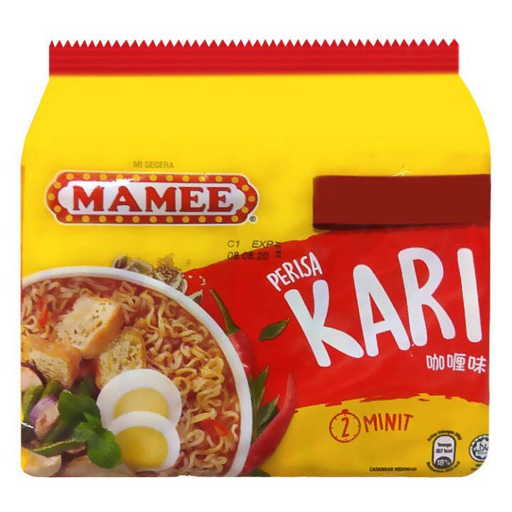MAMEE Kari Berapi 5 x 81 gm Instant Noodle | Lazada