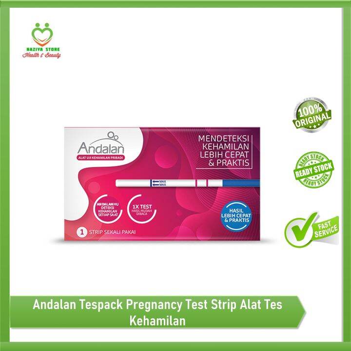 Testpek Andalan Pregnancy Test Strip Alat Tes Kehamilan | Lazada Indonesia