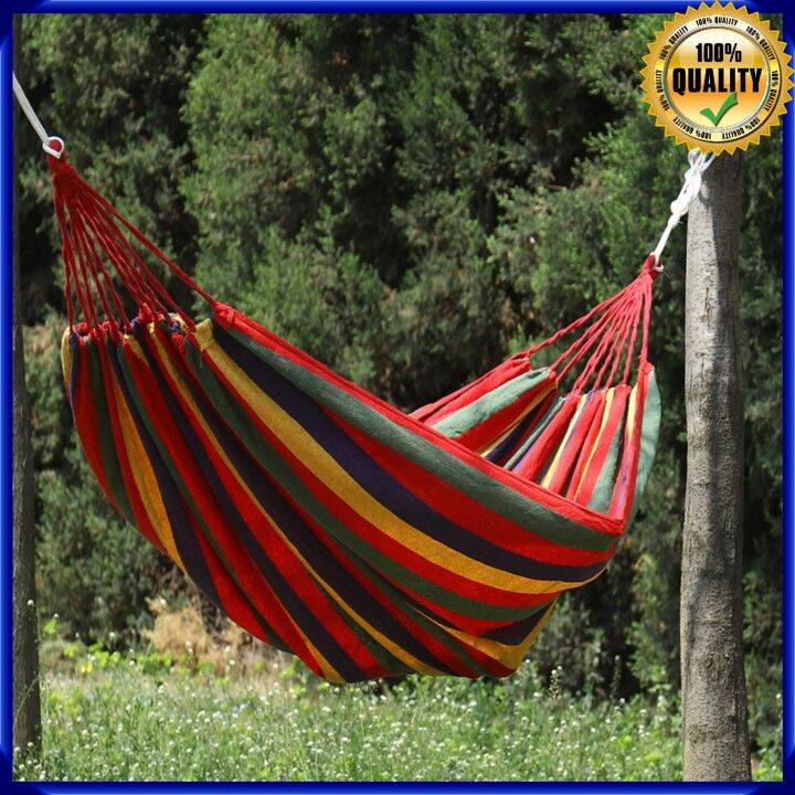 Kaisa Villa SUPER SALE Portable Cotton Rope Outdoor Hammock DIY Duyan ...