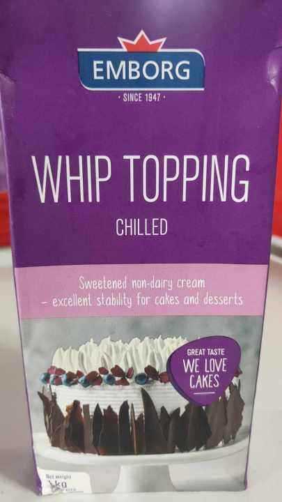 Emborg Whip Topping | Lazada PH
