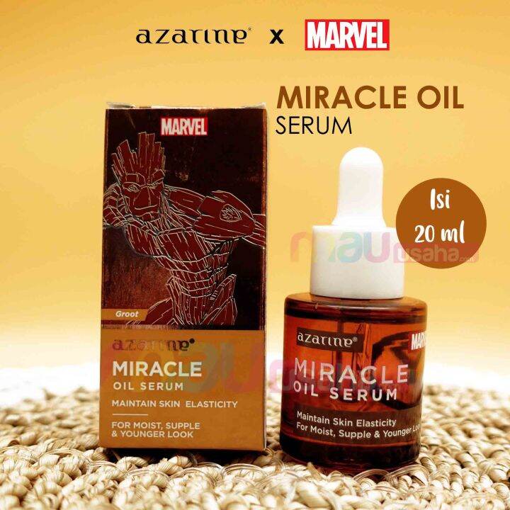 Azarine x Marvel Miracle Oil Serum 20ml | Lazada Indonesia