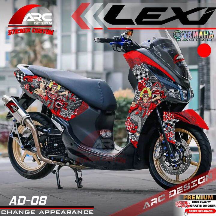 Decal Sticker Yamaha Lexi Fullbody - Dekal Stiker Variasi Motor Maxi ...