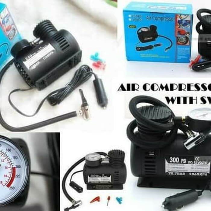 Pompa Ban Mobil Mini Air Compressor Kompressor | Lazada Indonesia