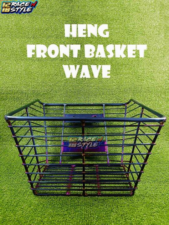 HONDA WAVE FRONT BASKET SET HENG TITANIUM MADE IN THAILAND | Lazada PH