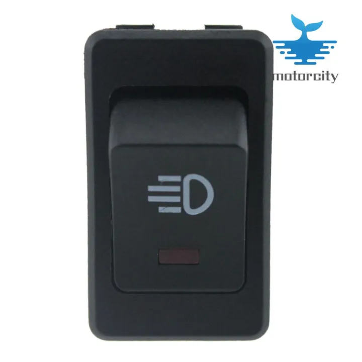 12V 35A 4 Pin Fog Light Rocker Switch with LED for Car Truck Marine ...