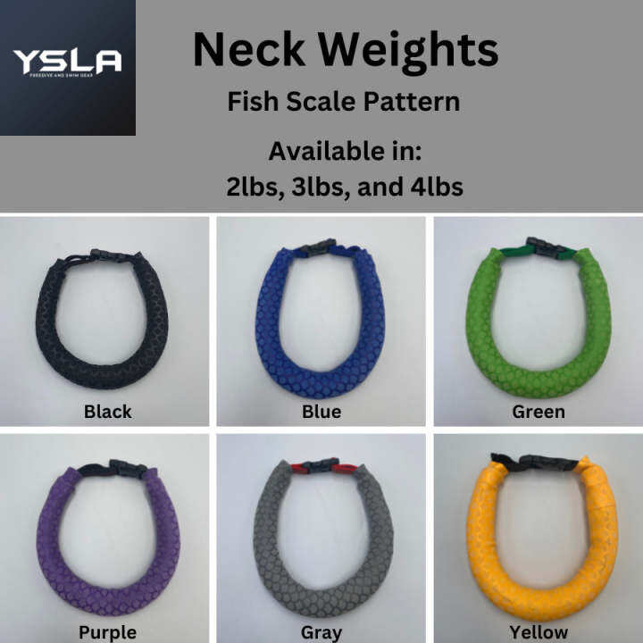 Ysla Neck Weights with Shrink tube wrap 2lbs 3 lbs 4lbs | Lazada PH